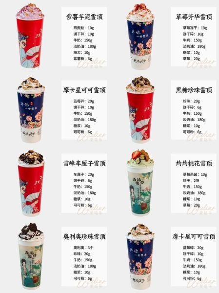 霸王别姬奶茶店菜单价格_霸王别姬奶茶店推荐喝什么-第2张图片-山城妙识