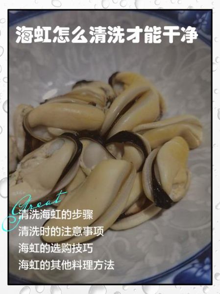 海虹怎么清洗_海虹怎么吃视频教程-第2张图片-山城妙识