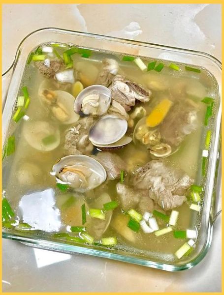 蛤蜊肉炖汤的做法_蛤蜊汤怎么炖不腥-第2张图片-山城妙识