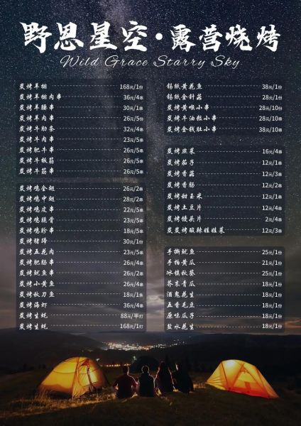 户外烧烤菜单大全_怎么搭配才好吃-第2张图片-山城妙识 户外烧烤菜单大全_怎么搭配才好吃-第2张图片-山城妙识