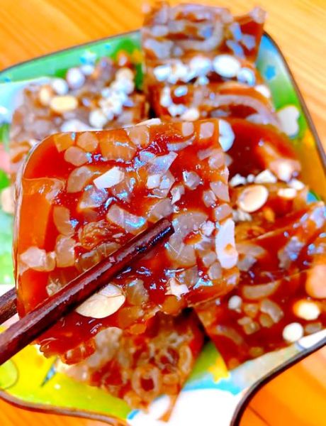 肉皮冻子怎么做_肉皮冻子需要哪些配料-第1张图片-山城妙识
