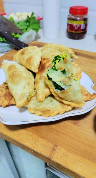 无油版韭菜煎饼盒子怎么做_低卡韭菜煎饼盒子热量多少-第2张图片-山城妙识