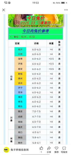 肉兔价格现在多少钱一斤_2024年最新行情-第2张图片-山城妙识