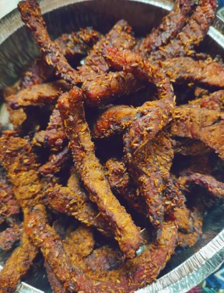 孜然牛肉干怎么做_家庭烤箱版做法-第1张图片-山城妙识