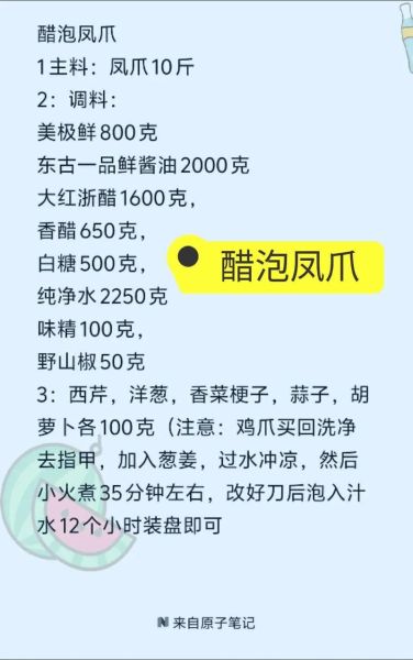 陈醋鸡爪怎么做_陈醋鸡爪配料有哪些-第2张图片-山城妙识