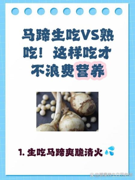 马蹄怎么吃_马蹄生吃还是熟吃好-第1张图片-山城妙识
