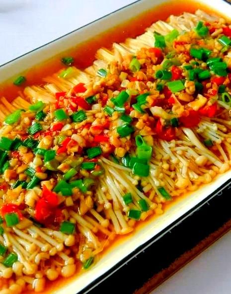 蒜蓉金针菇怎么做_蒜蓉金针菇的家常做法窍门-第2张图片-山城妙识