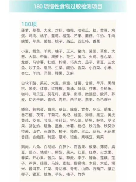 食物不耐受检测怎么做_多久出结果-第2张图片-山城妙识