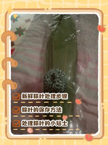 粽叶怎么处理才好用_粽叶泡多久最合适-第2张图片-山城妙识