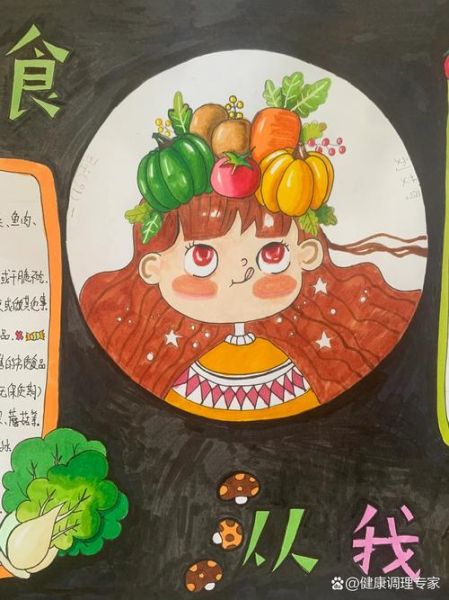 科学饮食手抄报怎么做_小学生健康饮食手抄报内容-第3张图片-山城妙识
