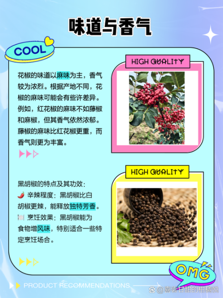 黑胡椒和花椒的区别_哪个更辣-第1张图片-山城妙识