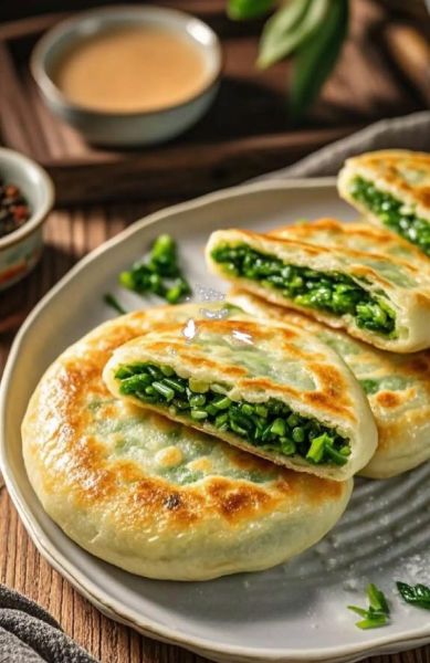 韭菜馅饼怎么和面_韭菜馅饼的面皮怎么调-第3张图片-山城妙识 韭菜馅饼怎么和面_韭菜馅饼的面皮怎么调-第3张图片-山城妙识