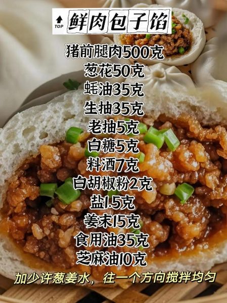 鲜肉包子馅怎么调_家常包子馅做法-第1张图片-山城妙识