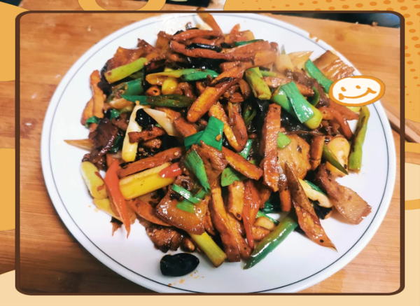 香干回锅肉饭怎么做_香干回锅肉饭热量高吗-第3张图片-山城妙识