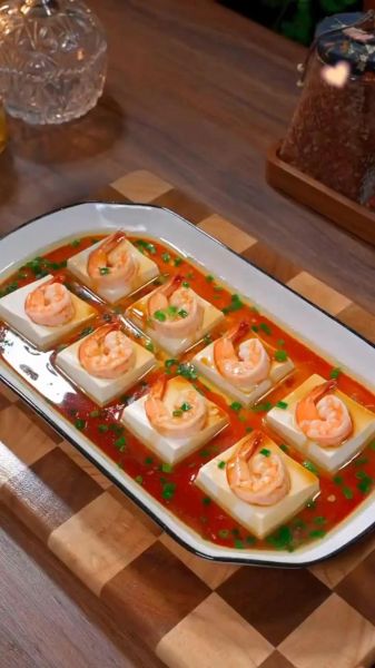 虾仁蒸豆腐怎么做_虾仁蒸豆腐的家常做法-第2张图片-山城妙识 虾仁蒸豆腐怎么做_虾仁蒸豆腐的家常做法-第2张图片-山城妙识