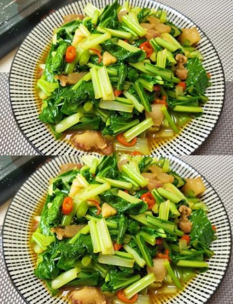 怎样炒青菜不出水_炒青菜视频教程-第1张图片-山城妙识