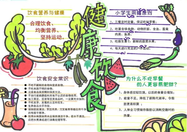 科学饮食健康生活手抄报内容怎么写_如何搭配每日营养-第1张图片-山城妙识 科学饮食健康生活手抄报内容怎么写_如何搭配每日营养-第1张图片-山城妙识