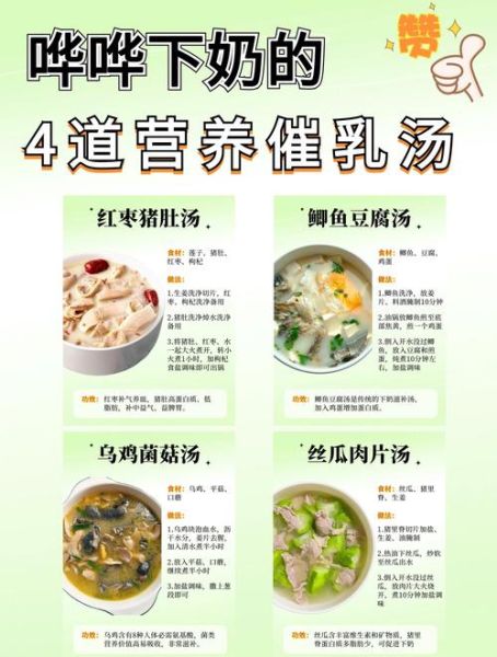 月子下奶汤食谱大全_哪些汤最快催奶-第1张图片-山城妙识