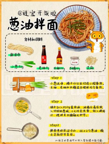 葱油面怎么做_葱油面酱汁比例-第1张图片-山城妙识