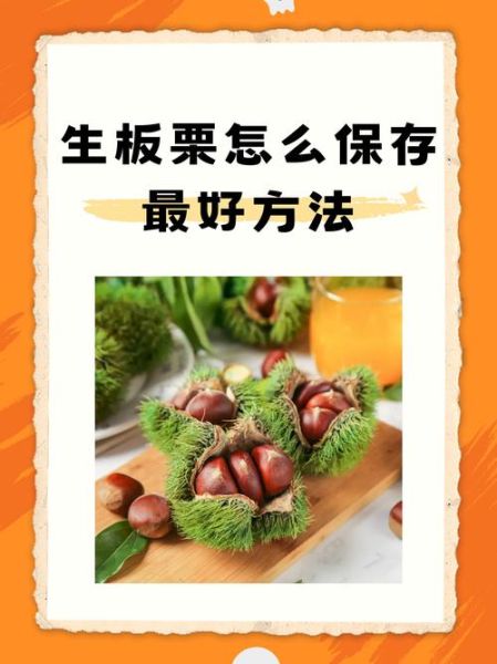生板栗怎么保存一年_生板栗长期保存方法-第2张图片-山城妙识