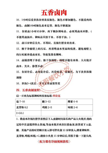 五香卤水怎么做_正宗配方比例是多少-第1张图片-山城妙识 五香卤水怎么做_正宗配方比例是多少-第1张图片-山城妙识