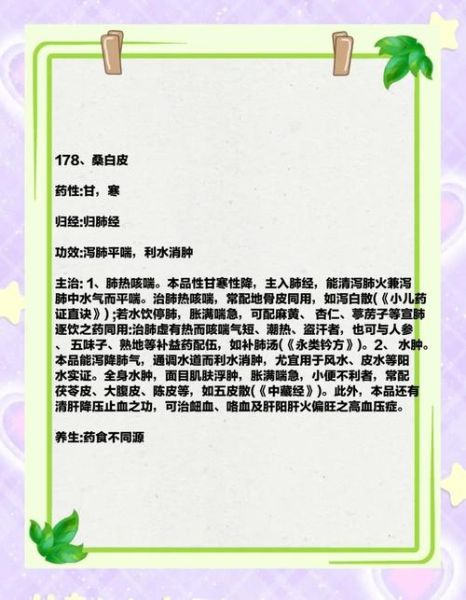 桑白皮的功效与作用是什么_桑白皮泡水喝的禁忌-第2张图片-山城妙识 桑白皮的功效与作用是什么_桑白皮泡水喝的禁忌-第2张图片-山城妙识