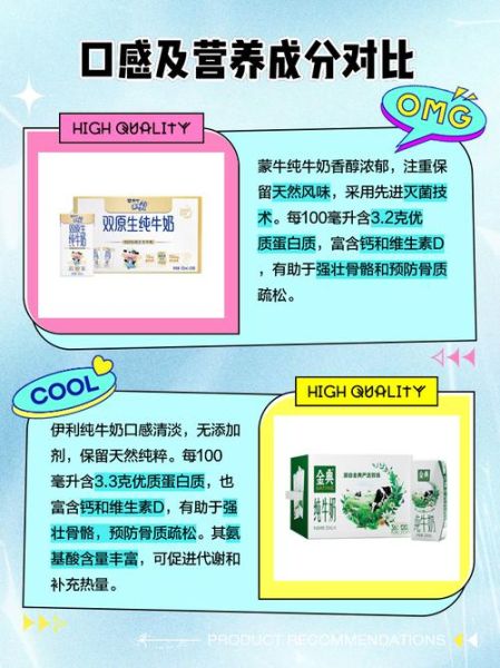 哪个牌子的纯牛奶营养最好_纯牛奶品牌营养成分对比-第3张图片-山城妙识