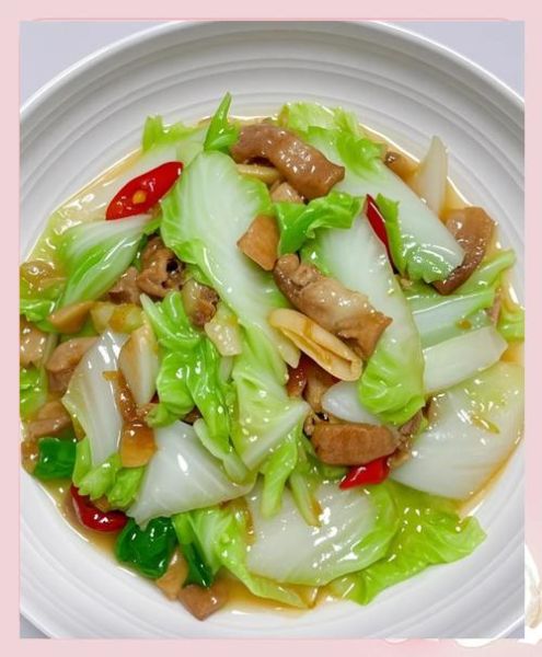 刚白菜炒肉怎么做_刚白菜炒肉家常做法-第1张图片-山城妙识