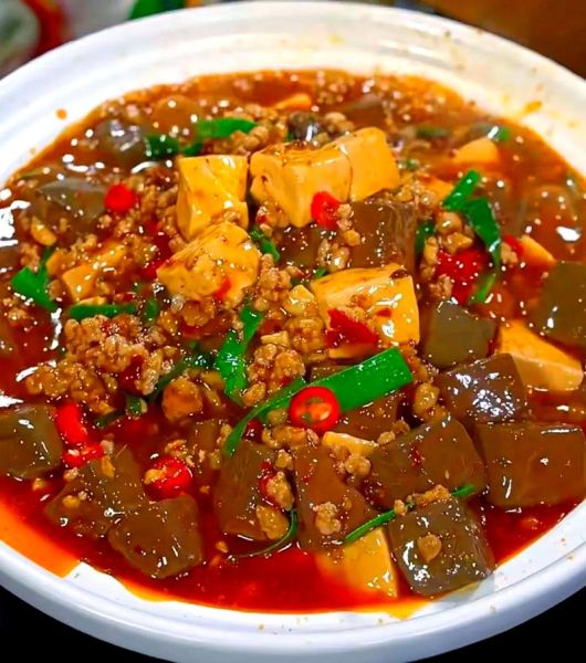 豆腐猪血怎么做好吃_家常豆腐猪血做法窍门-第1张图片-山城妙识 豆腐猪血怎么做好吃_家常豆腐猪血做法窍门-第1张图片-山城妙识