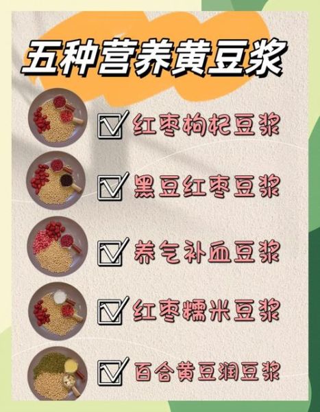 早餐豆浆放什么食材最营养_豆浆搭配哪些材料更健康-第1张图片-山城妙识 早餐豆浆放什么食材最营养_豆浆搭配哪些材料更健康-第1张图片-山城妙识