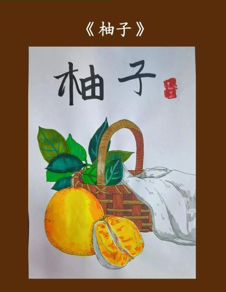 柚子简笔画怎么画_柚子简笔画步骤图-第2张图片-山城妙识 柚子简笔画怎么画_柚子简笔画步骤图-第2张图片-山城妙识