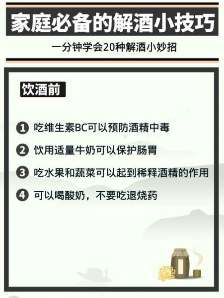 喝酒后怎么快速解酒_解酒喝什么最好-第3张图片-山城妙识 喝酒后怎么快速解酒_解酒喝什么最好-第3张图片-山城妙识