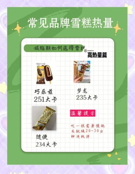 雪糕热量高吗_如何挑选低糖雪糕-第2张图片-山城妙识 雪糕热量高吗_如何挑选低糖雪糕-第2张图片-山城妙识