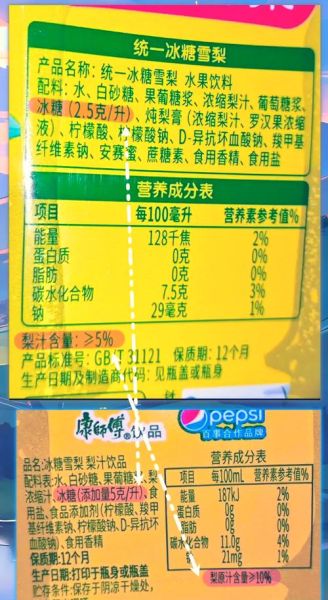 康师傅冰糖雪梨是真的吗_配料表真相-第1张图片-山城妙识 康师傅冰糖雪梨是真的吗_配料表真相-第1张图片-山城妙识