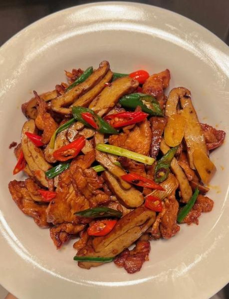 豆腐干炒肉片怎么做_豆腐干炒肉片的家常做法-第1张图片-山城妙识 豆腐干炒肉片怎么做_豆腐干炒肉片的家常做法-第1张图片-山城妙识