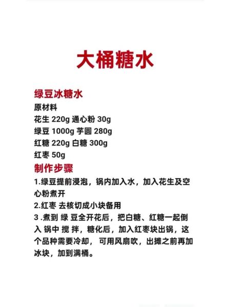 糖水怎么煮_糖水店配方-第1张图片-山城妙识 糖水怎么煮_糖水店配方-第1张图片-山城妙识