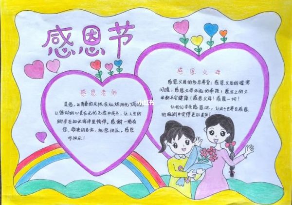 感恩节手抄报简单又漂亮_怎么做-第2张图片-山城妙识 感恩节手抄报简单又漂亮_怎么做-第2张图片-山城妙识