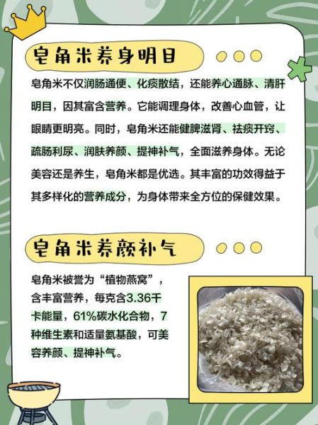 皂角米的功效与作用及禁忌_皂角米适合什么人吃-第2张图片-山城妙识