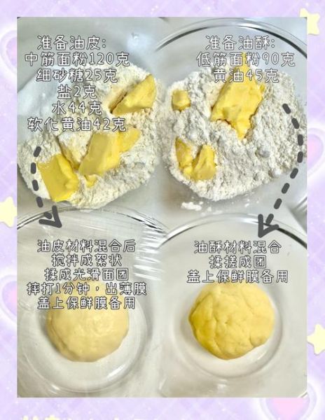 蛋黄酥怎么做_君之配方详细步骤-第2张图片-山城妙识