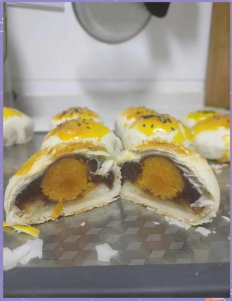 蛋黄酥怎么做_君之配方详细步骤-第3张图片-山城妙识