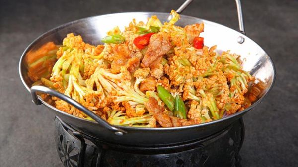 干锅有机花菜怎么做_干锅花菜家常做法窍门-第2张图片-山城妙识