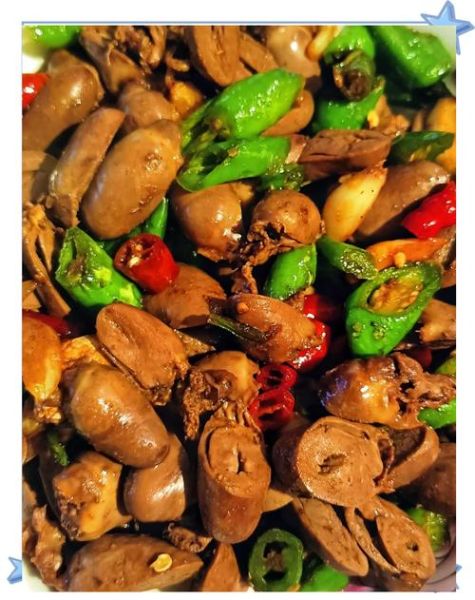 辣椒炒鸡心怎么炒好吃_鸡心去腥技巧-第2张图片-山城妙识