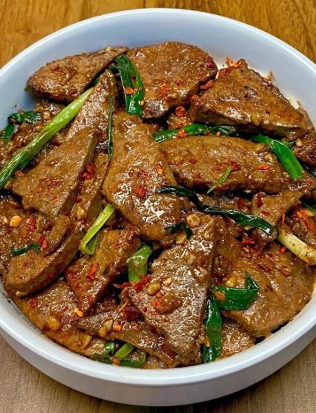 炒猪肝家常做法_猪肝怎么炒才嫩滑-第1张图片-山城妙识 炒猪肝家常做法_猪肝怎么炒才嫩滑-第1张图片-山城妙识