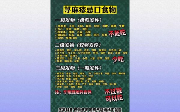 荨麻疹不能吃什么食物有哪些_荨麻疹忌口清单-第1张图片-山城妙识 荨麻疹不能吃什么食物有哪些_荨麻疹忌口清单-第1张图片-山城妙识