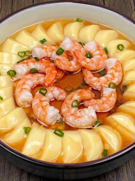 虾仁日本豆腐怎么做_日本豆腐蒸虾仁技巧-第1张图片-山城妙识 虾仁日本豆腐怎么做_日本豆腐蒸虾仁技巧-第1张图片-山城妙识