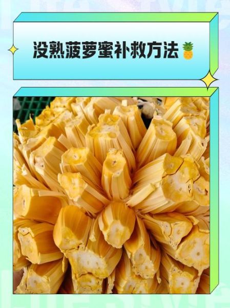 菠萝蜜切开没熟怎么办_如何补救-第3张图片-山城妙识 菠萝蜜切开没熟怎么办_如何补救-第3张图片-山城妙识