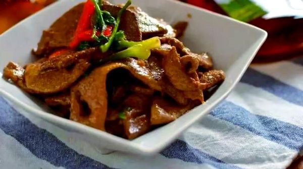 麻油猪肝怎么做_月子餐麻油猪肝窍门-第3张图片-山城妙识