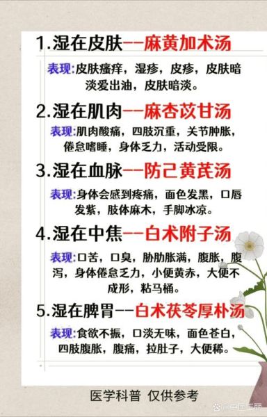 祛湿的中药有哪些_怎么选-第2张图片-山城妙识