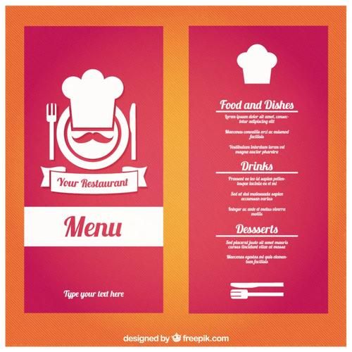 西餐菜单封面设计怎么做_西餐菜单封面用什么字体-第2张图片-山城妙识