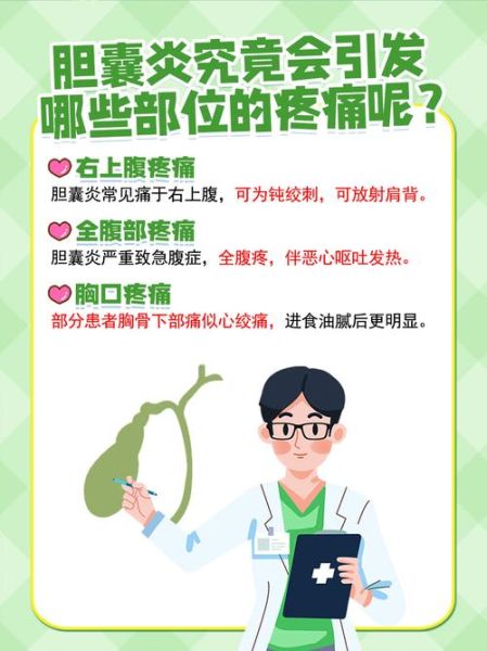 胆囊炎的疼痛位置在哪里_胆囊炎症状有哪些-第2张图片-山城妙识